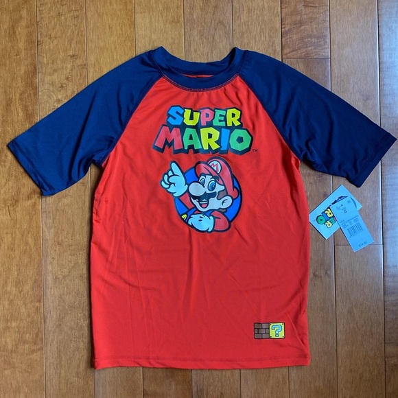 Nintendo | Swim | Super Mario Rash Guard | Poshmark